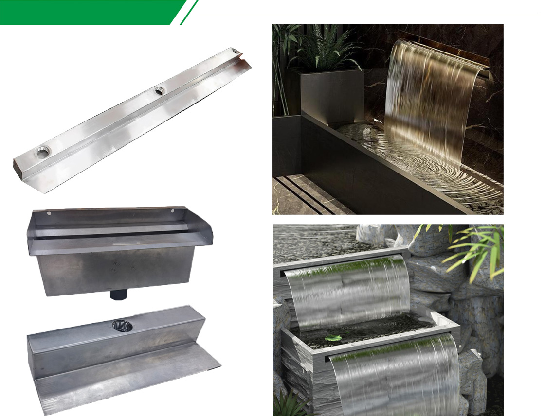 Stainless Steel Waterfall Outlet - Other Products - PRODUCT - Hangzhou ...