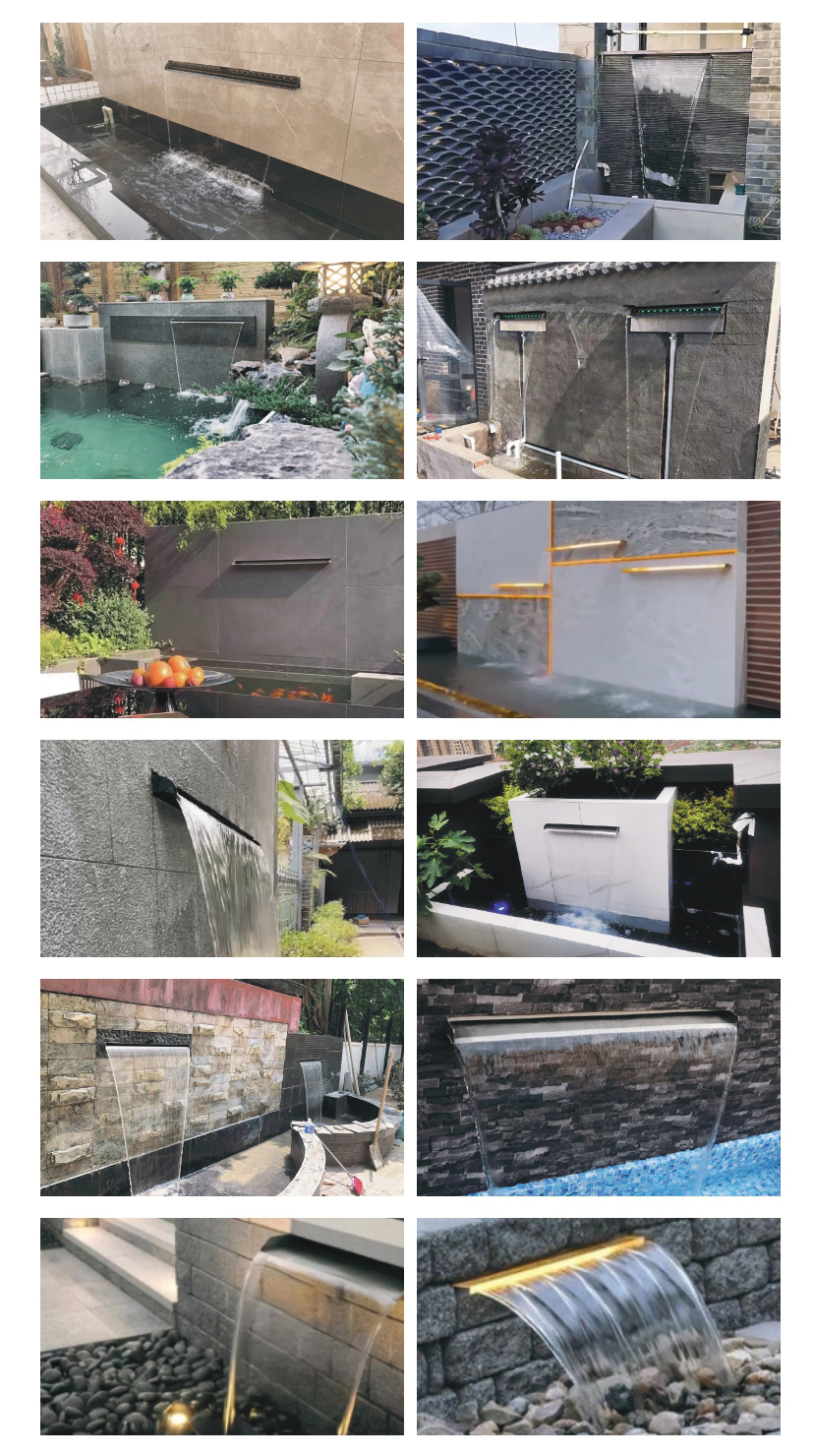 Stainless Steel Waterfall Outlet - Other Products - PRODUCT - Hangzhou ...